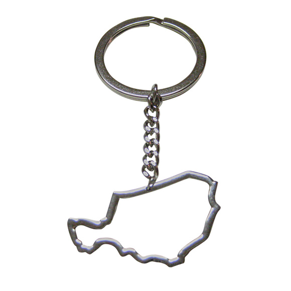 Kiola Designs | Accessories | Niger Map Outline Keychain | Poshmark